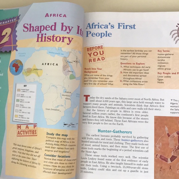 Other | World Explorer All About Africa Kids Textbook | Poshmark